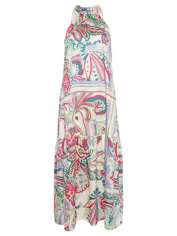 Liu Jo Floral-print Maxi Dress - Pink