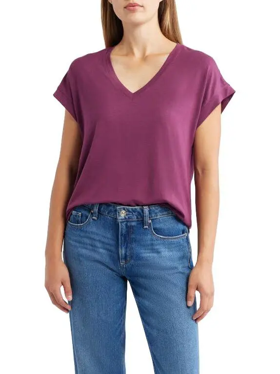 Tommy Bahama Kauai V-neck T-shirt - Grape Wine