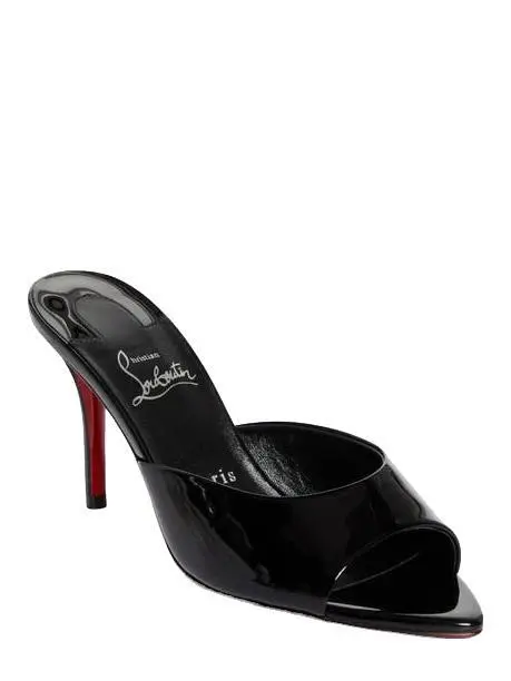 CHRISTIAN LOUBOUTIN Miss Z Pointed-toe Sandals - Black