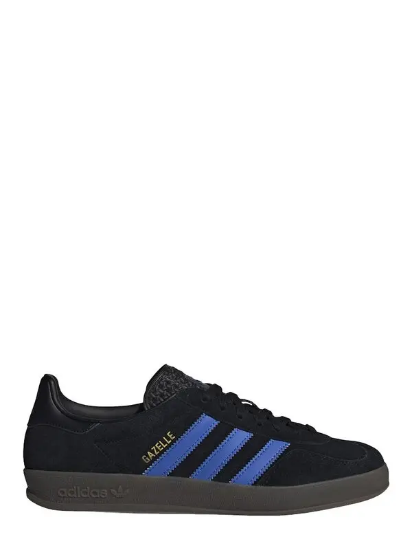 Adidas Gazelle Indoor Sneakers - Core Black/blue/gum