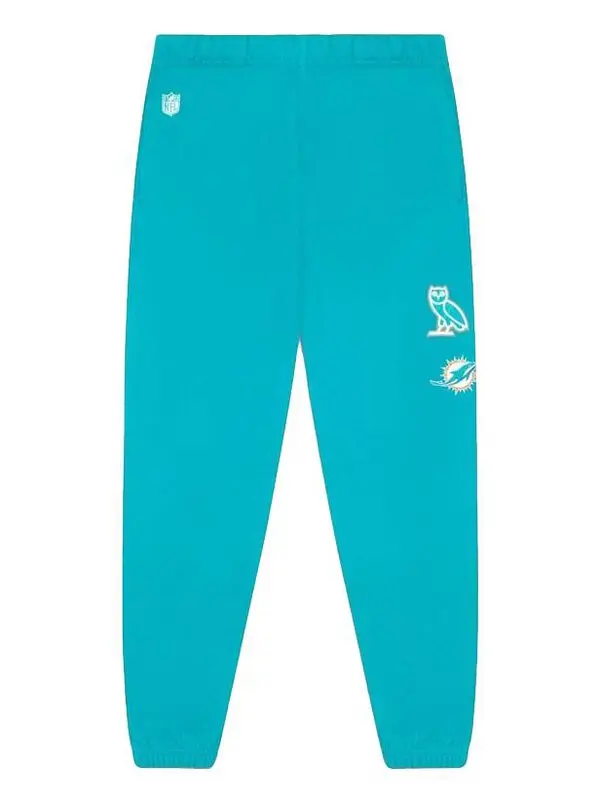 OVO X Nfl Miami Dolphins Sweatpant - Teal