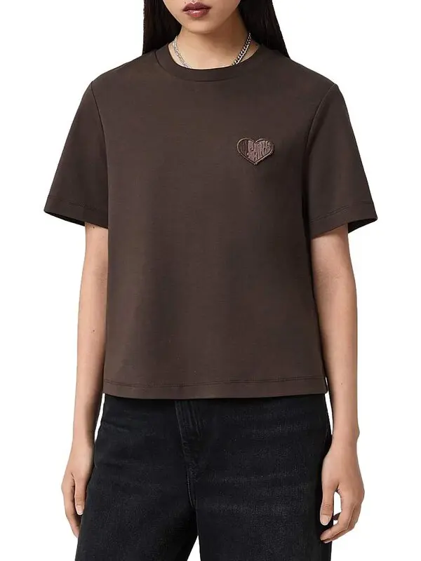 ALLSAINTS Lover Lisa Tee - Bottle Brown