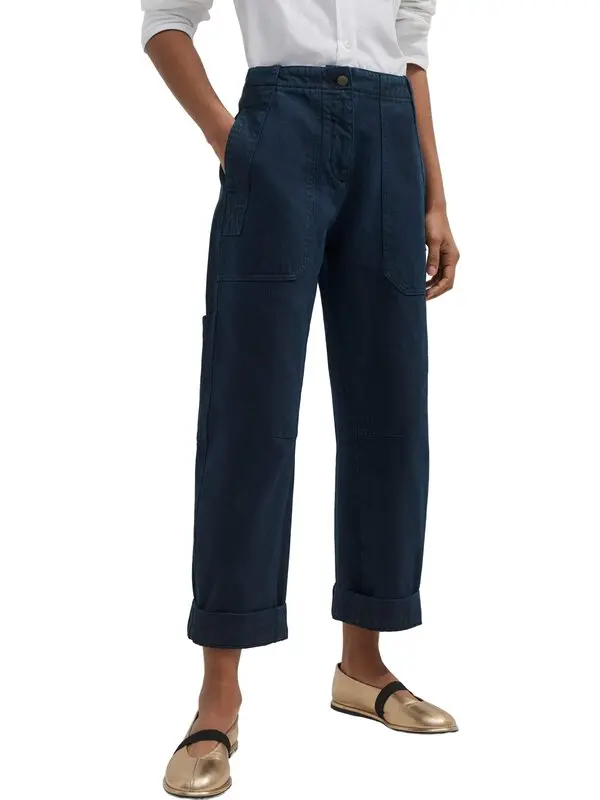 ME+EM Cotton Engineered Pant - Navy