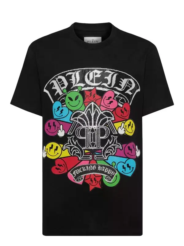 Philipp Plein Logo-print T-shirt - Black