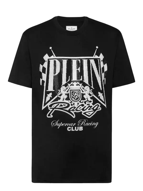 Philipp Plein Strass Racing Club T-shirt - Black