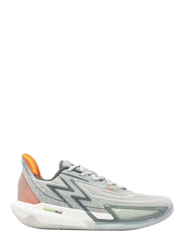 361 DEGREES Big3 4.0 Quick Pro Photon Sneakers - Photon Grey/orange