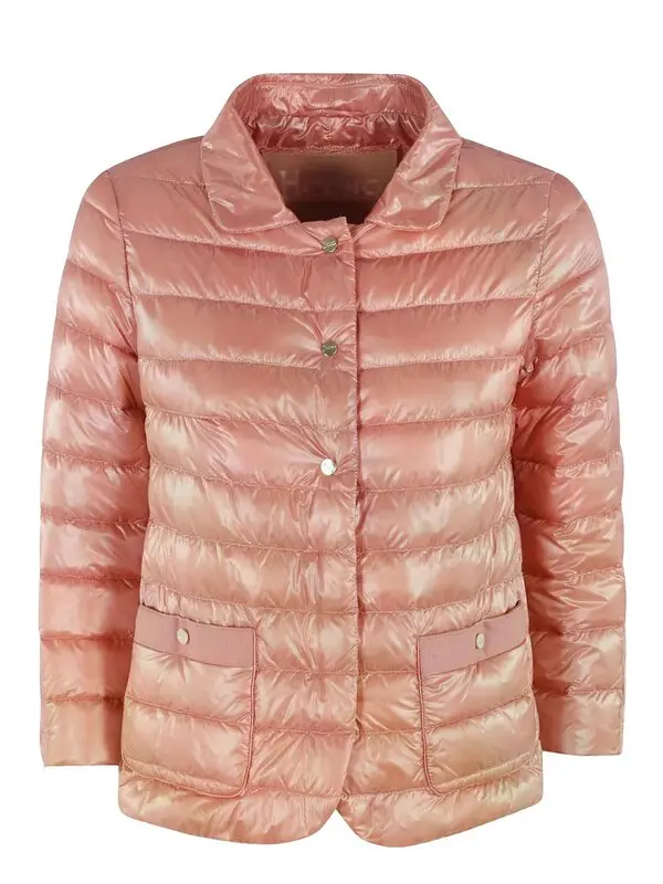 Herno Quilted Down Jacket - Pink