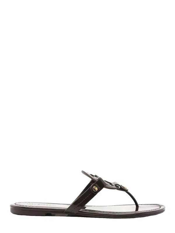 Tory Burch Miller Leather Sandals - Black