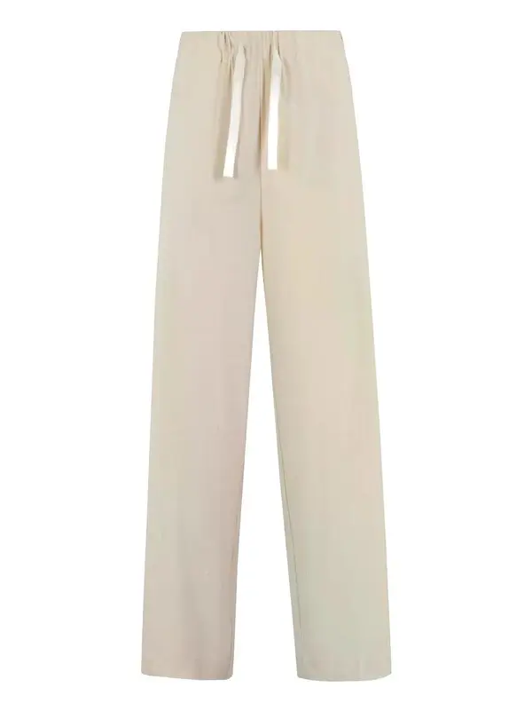 SEMICOUTURE Straight-leg Trousers - Neutrals
