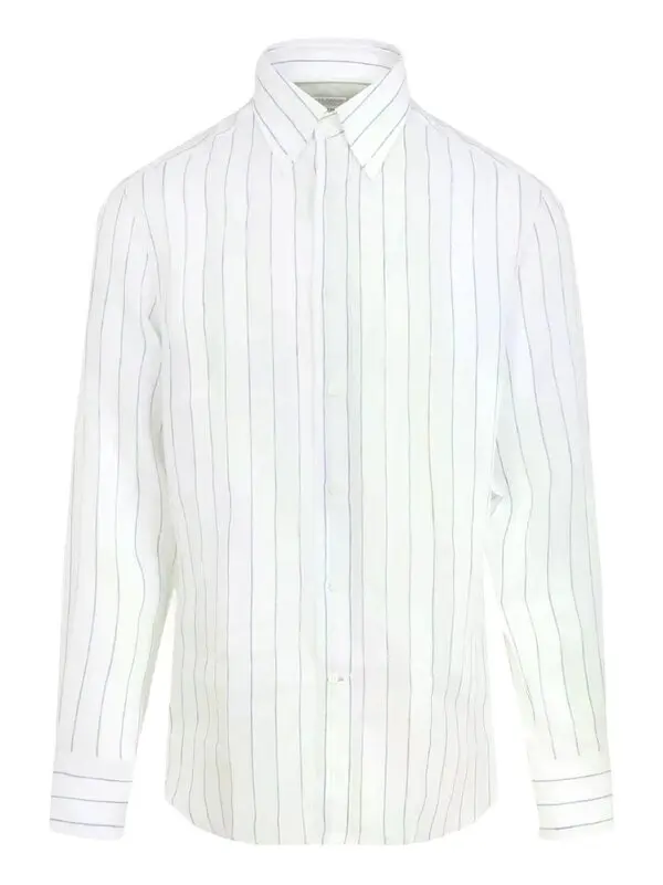 Brunello Cucinelli Striped Shirt - White