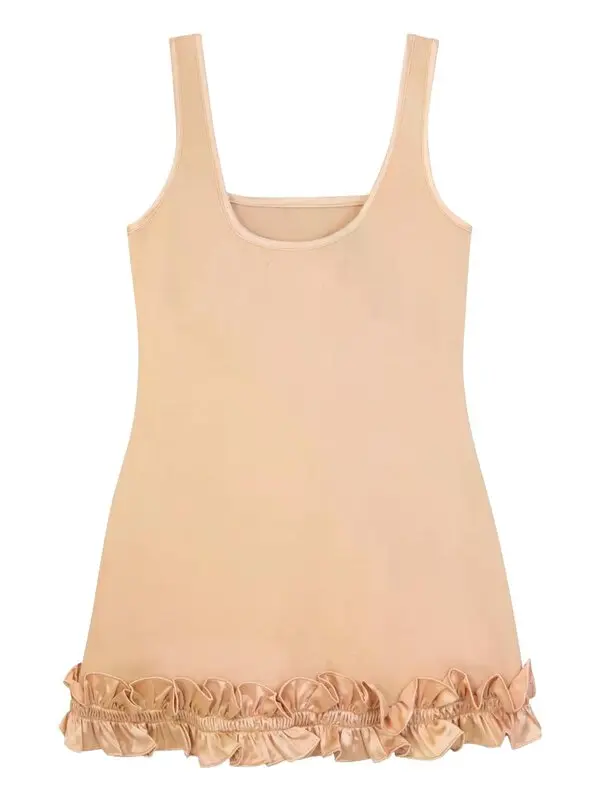 Isolda Cupuaçu Mini Dress - Neutrals