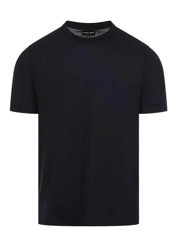 Giorgio Armani Wool T-shirt - Blue