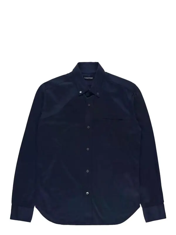 TOM FORD Long-sleeve Shirt - Blue