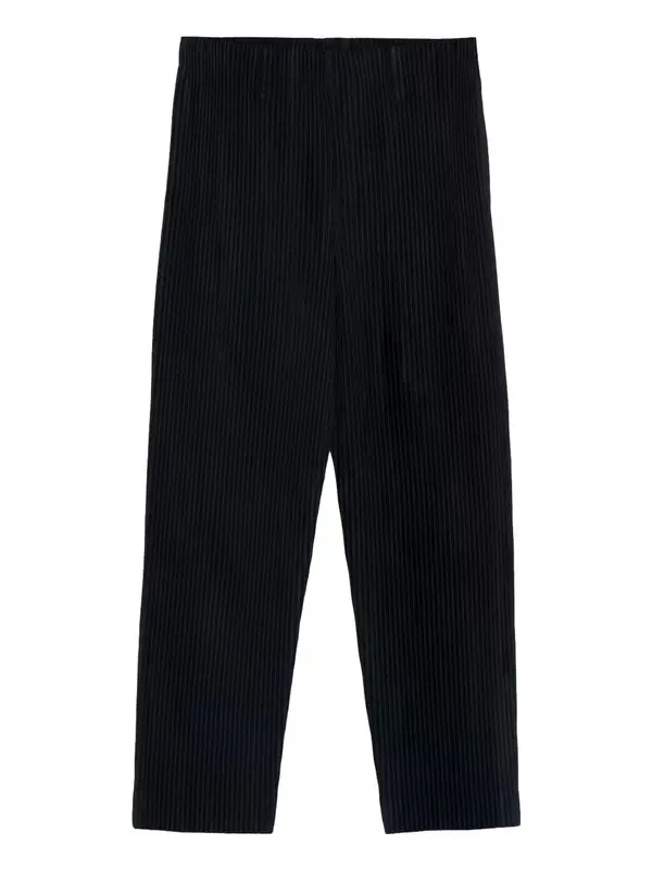 Issey Miyake Pleated Trousers - Blue