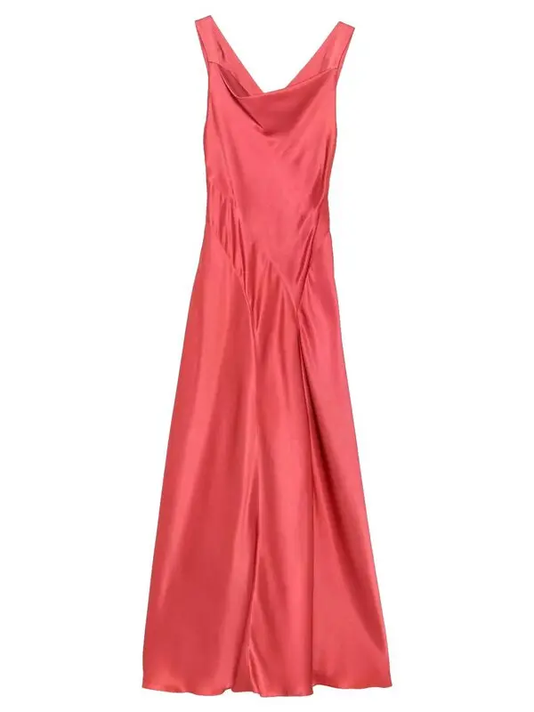 Alberta Ferretti Cut-out Gown - Pink
