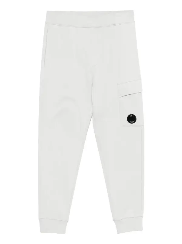 C.P. COMPANY Lens-detailed Sweatpants - Blue