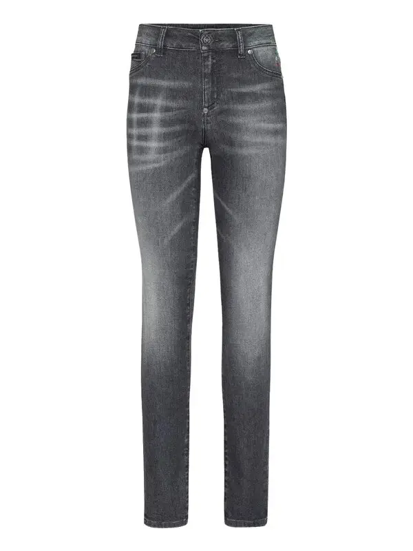 Philipp Plein Denim Jeggings - Grey