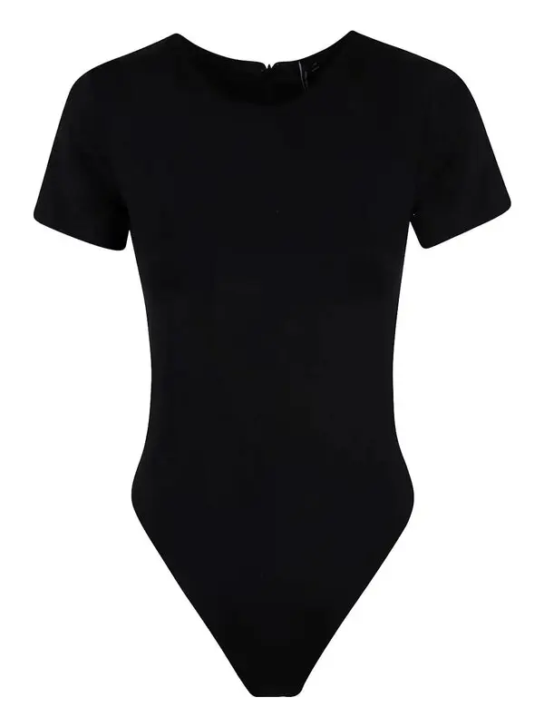 ENTIRE STUDIOS Short-sleeve Bodysuit - Black