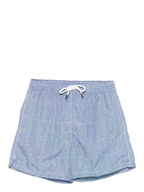 Fedeli Madeira Swim Shorts - Blue
