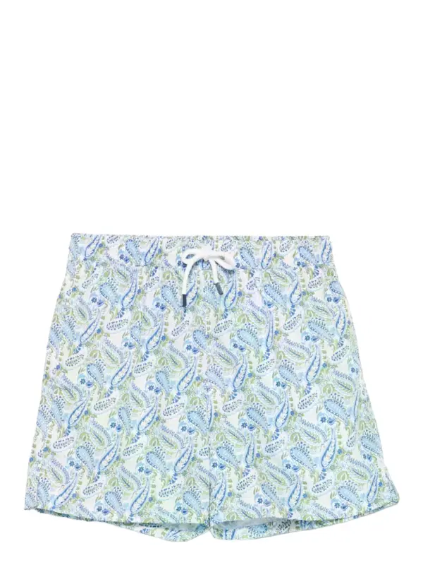 Fedeli Madeira Swim Shorts - Blue