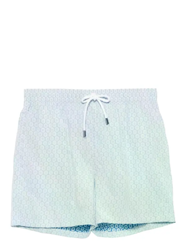 Fedeli Madeira Swim Shorts - Blue