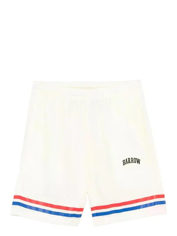 BARROW Poplin Shorts - White