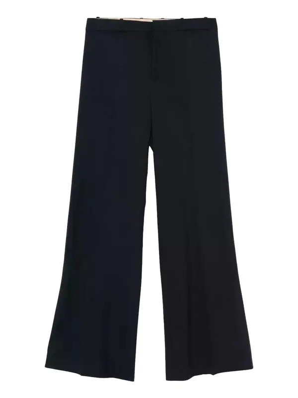 Chloé Flared Tailored Trousers - Blue