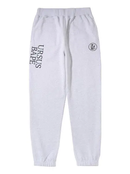A BATHING APE Ursus Sweatpants - Gray