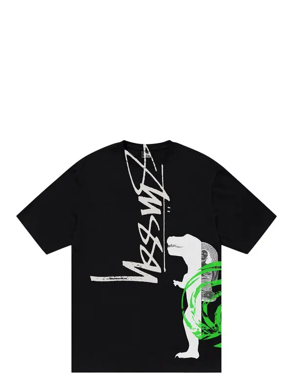 StÜssy David Carson Dino Tee - Black