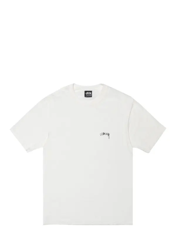 StÜssy Smooth Stock Tee 'natural - White