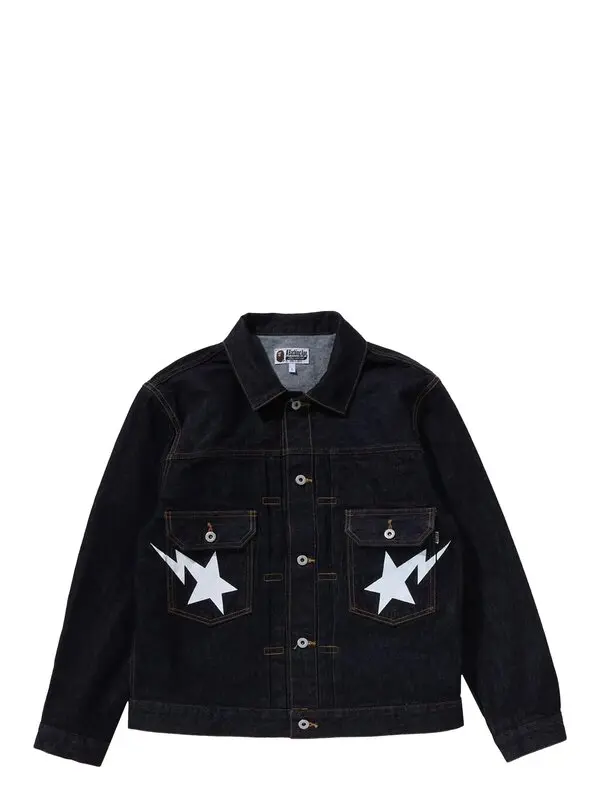 BAPE Sta Denim Type-02 Jacket - Blue