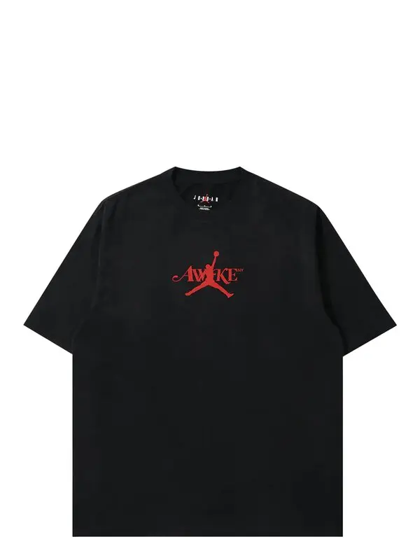 JORDAN X Awake Ny Solid Tee /university Red - Black