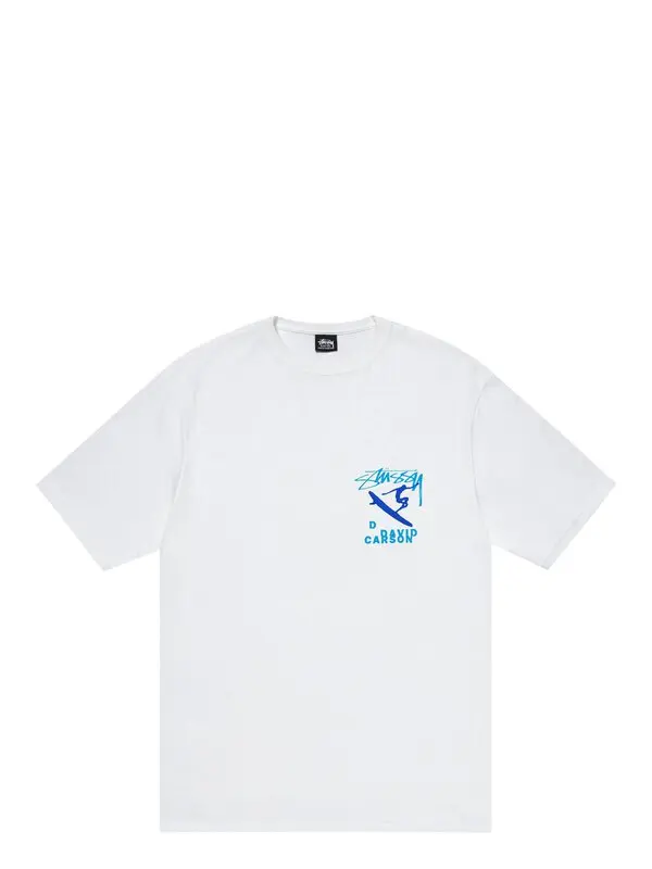 StÜssy David Carson Do Your Thang Tee - White