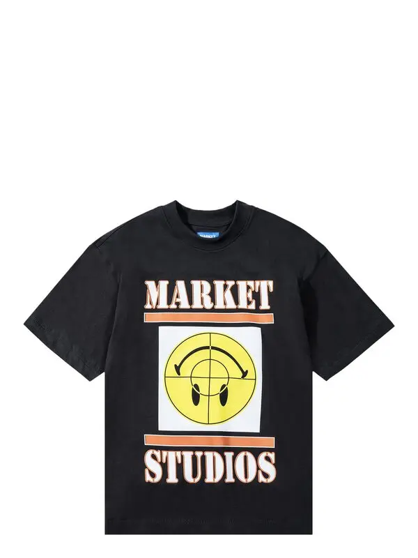 MARKET Smiley Focus T-shirt - Black