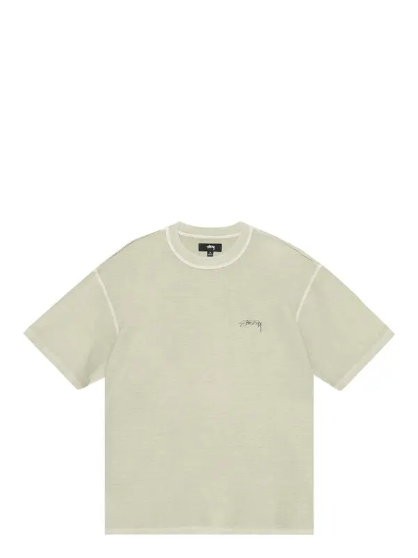 StÜssy Lazy T-shirt 'sage - Green