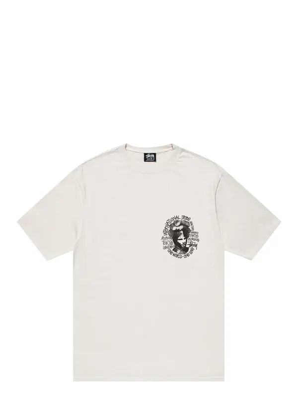 StÜssy Camelot Pigment Dyed T-shirt 'natural - Cream