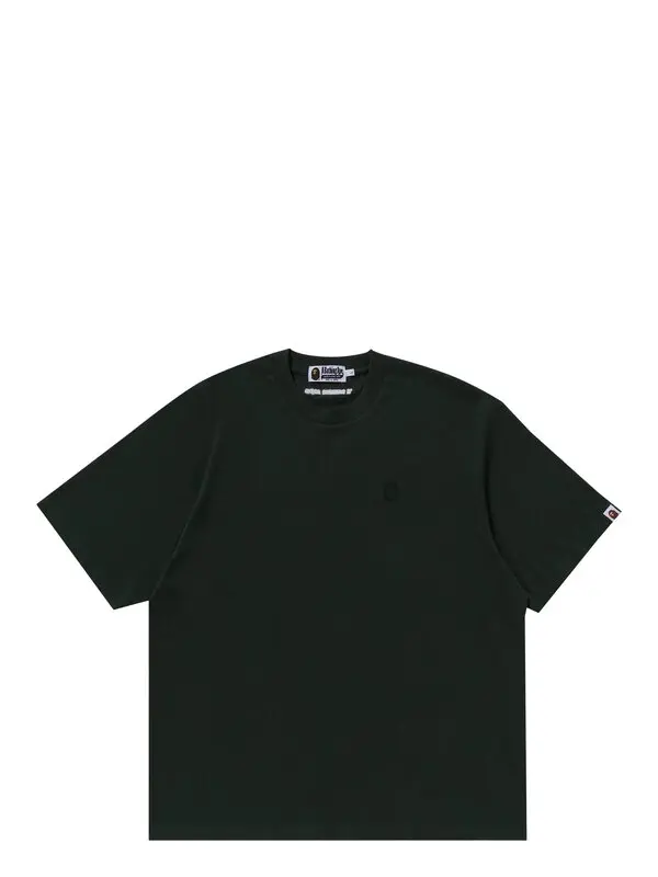 A BATHING APE Tonal Ape Head One Point Tee - Green
