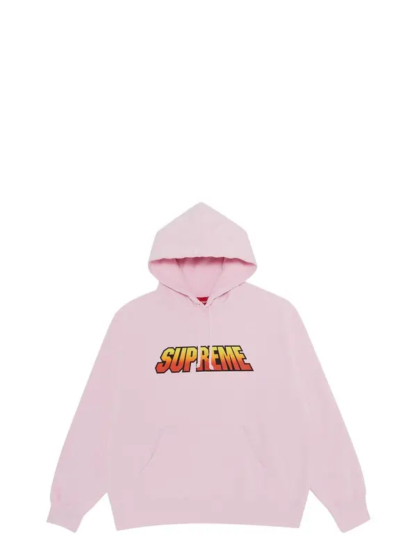 Supreme Gradient Hooded Sweatshirt - Pink