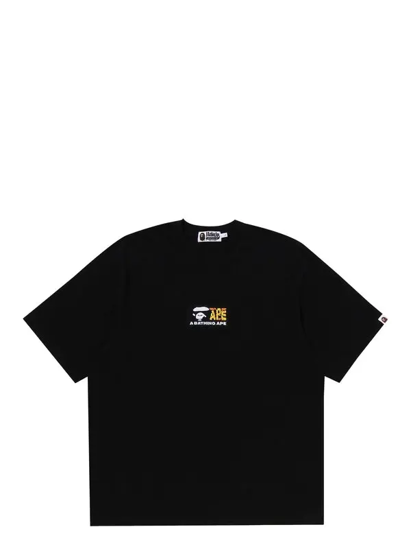 A BATHING APE Album Monogram Tee - Black