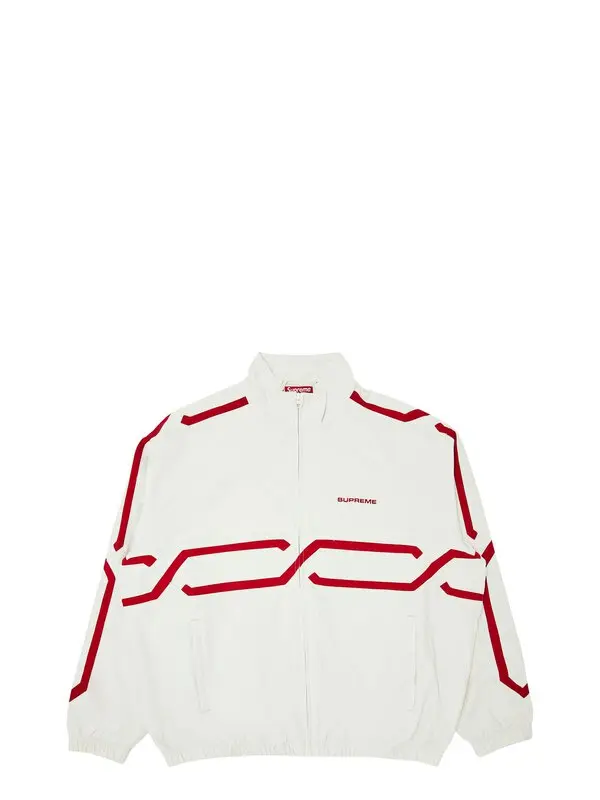 Supreme Inset Link Track Jacket 'light - Grey