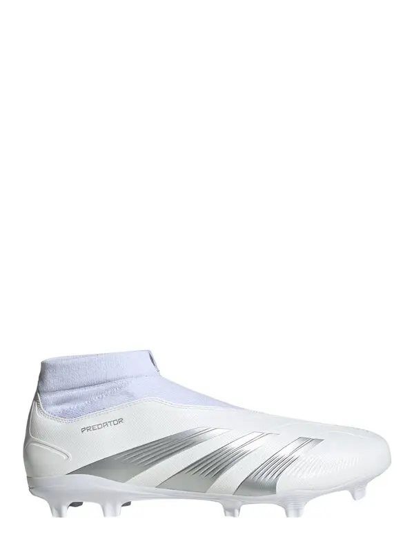 Adidas Predator 24 League Laceless Fg 'pearlized Pack - White