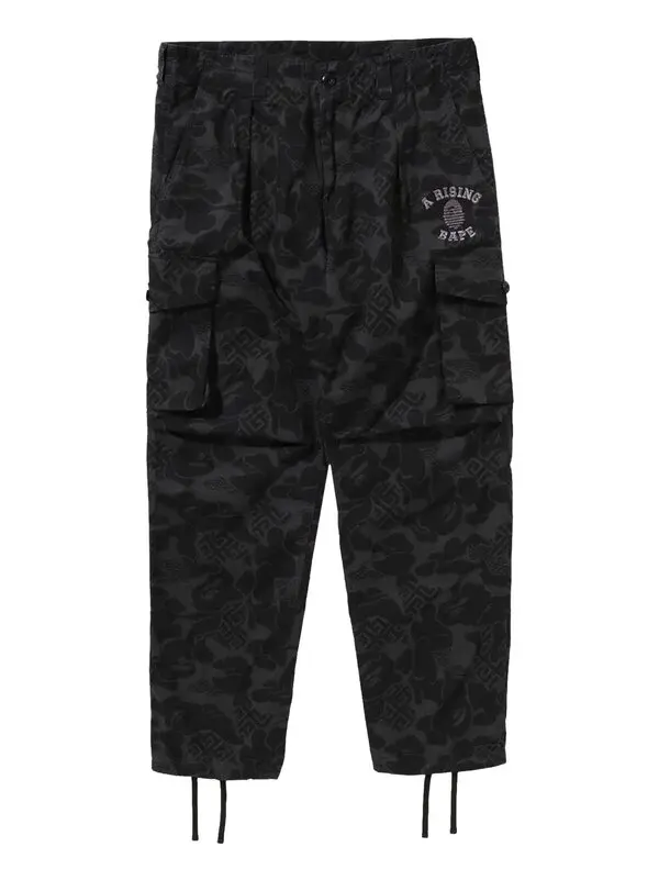 BAPE Asia Camo Army Pants - Black