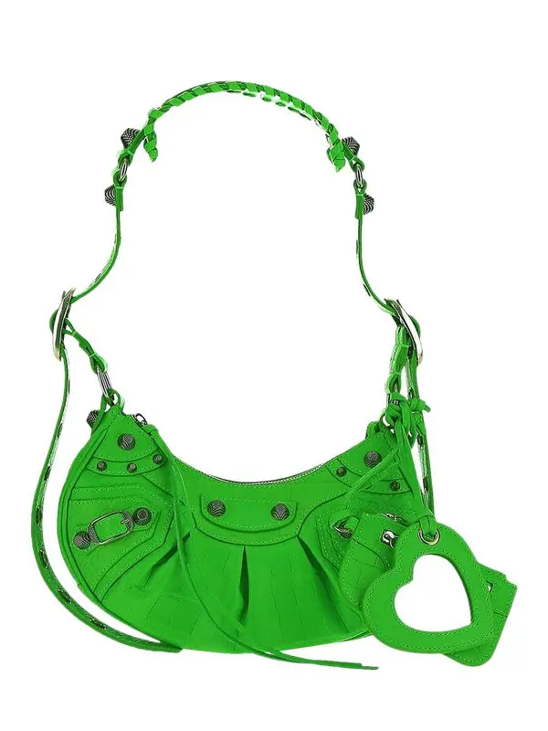 Balenciaga Xs Le Cagole Shoulder Bag - Green