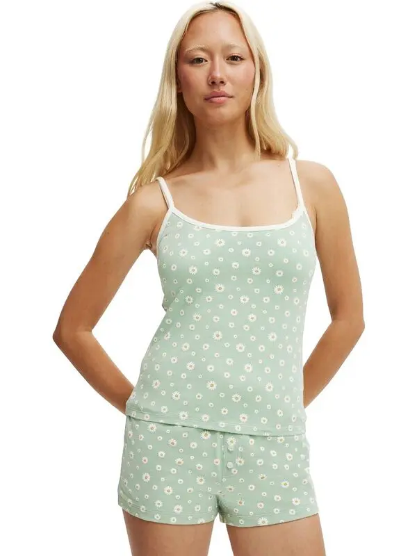 Cotton:on Dreamy Soft Longline Cami - Spring Daisy