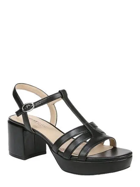 LIFESTRIDE Rio Ankle Strap Platform Sandals - Black
