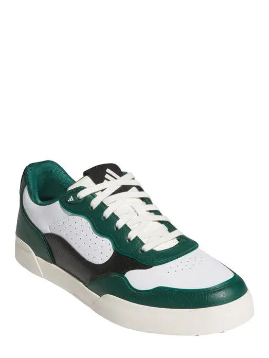 Adidas Retrocross 25 Spikeless Golf Shoe - White/collegiate Green/black