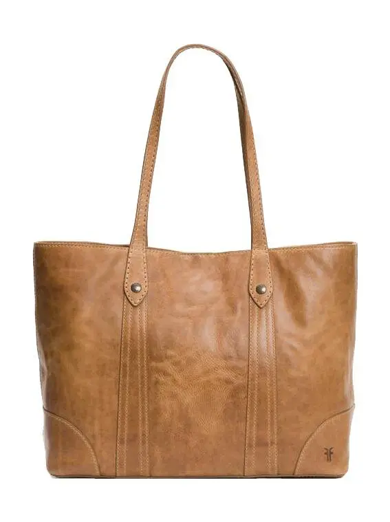 Frye Melissa Leather Shopper - Beige