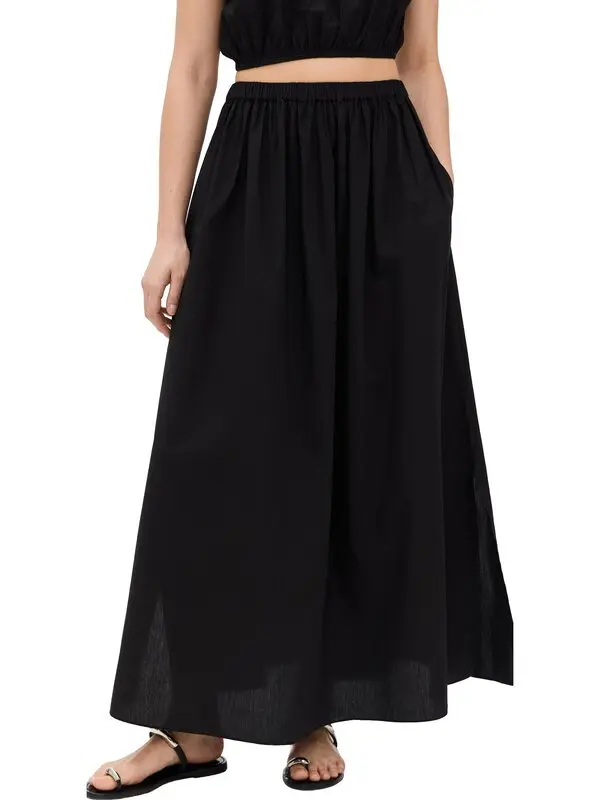 Playa Lucila Maxi Skirt - Black