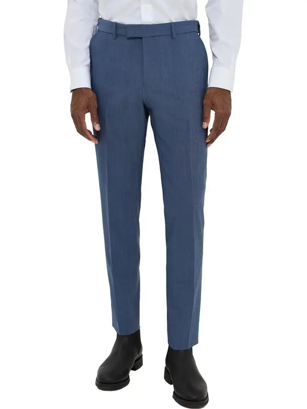 BOSS George Slim-fit Trousers - Open Blue