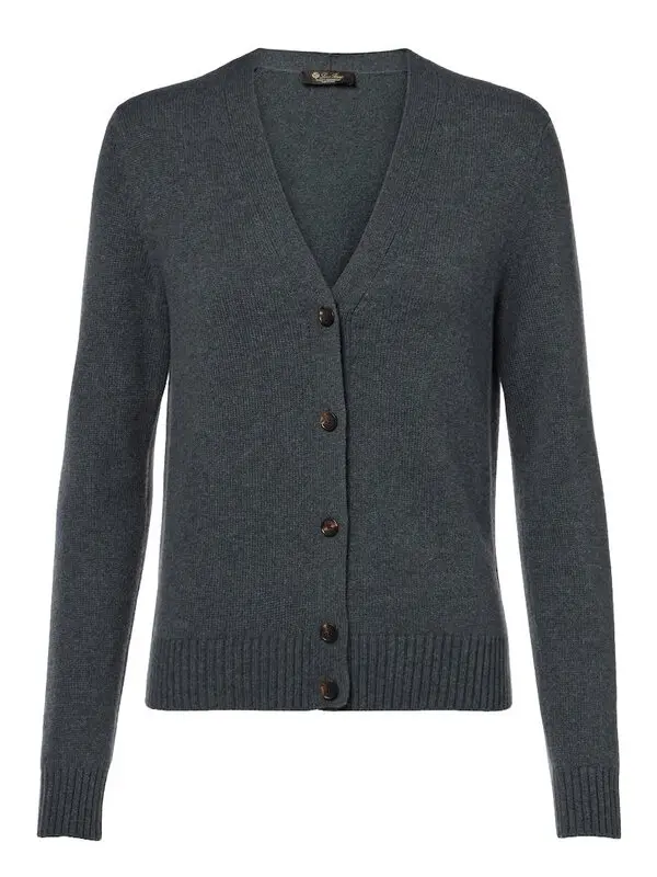 Loro Piana Cashmere Cardigan - Grey